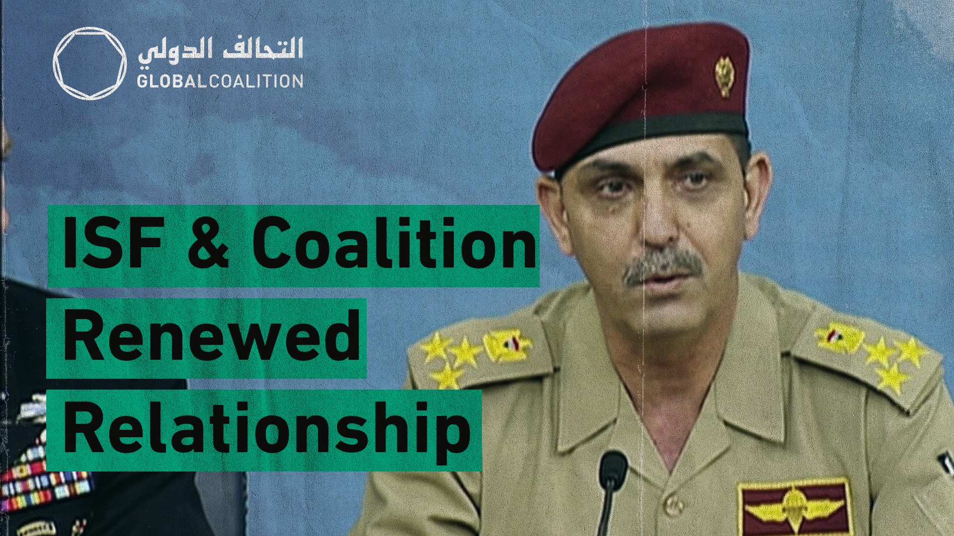 ISF and Coalition renewed relationship - The Global Coalition Against Daesh