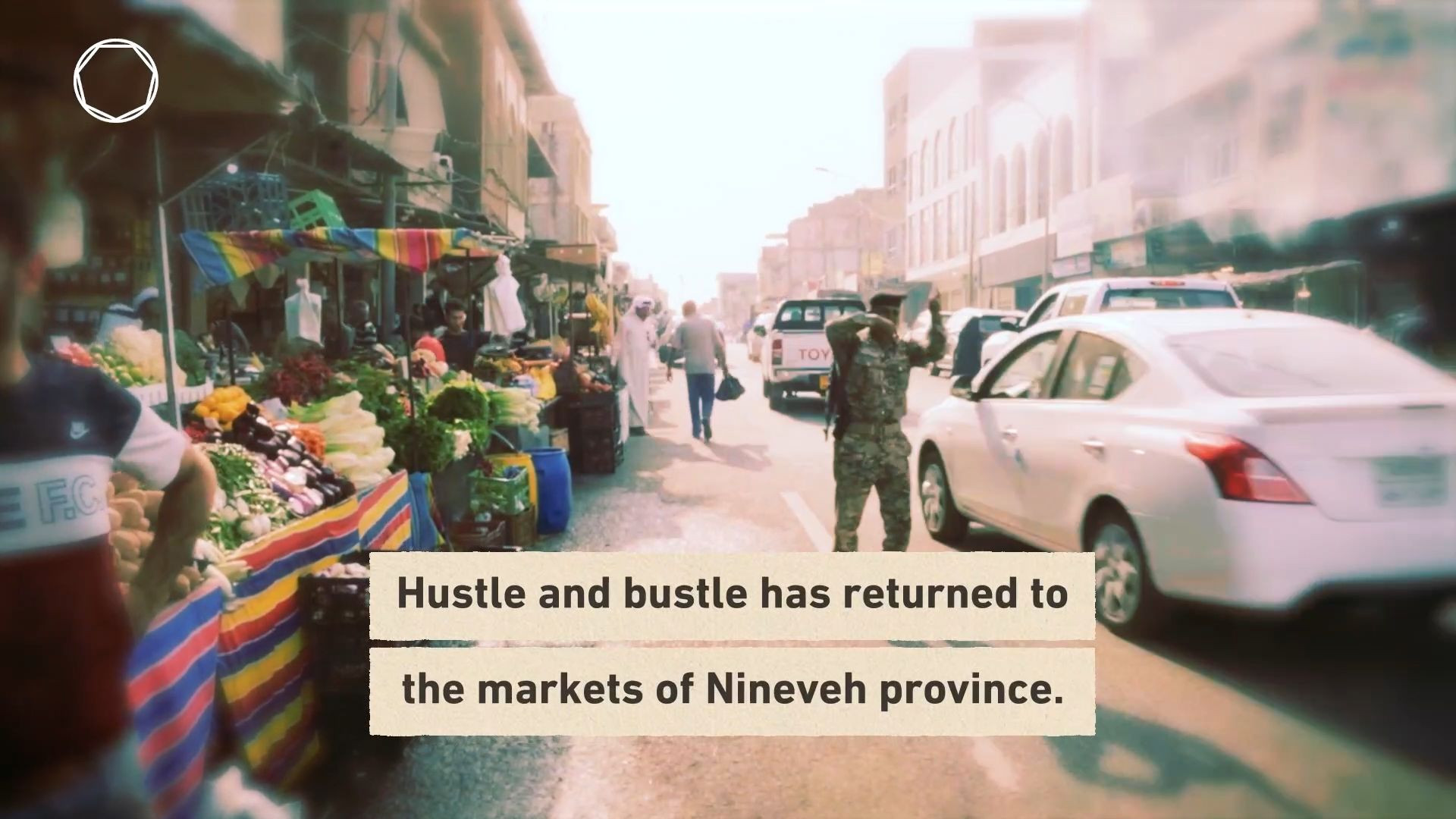 Mosul Markets Timelapse - The Global Coalition Against Daesh