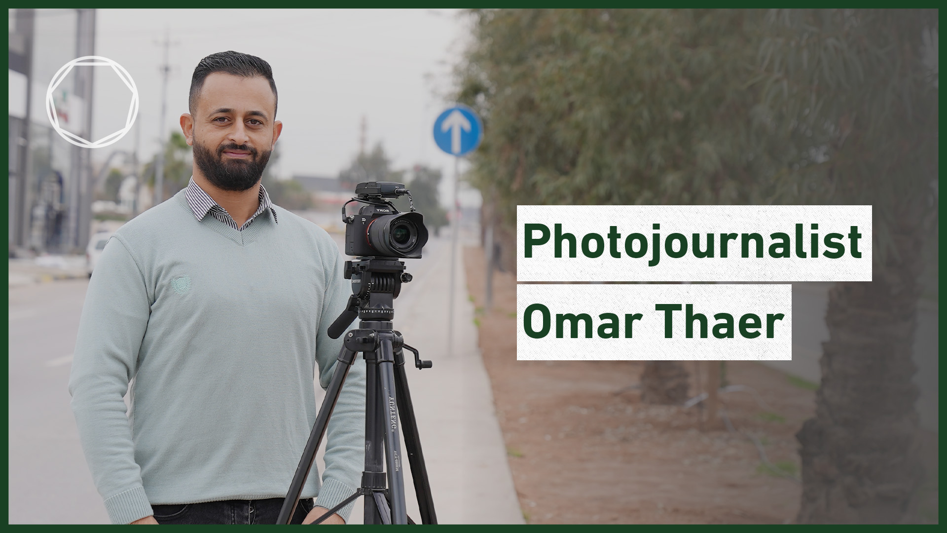 Photojournalist Omar Thaer