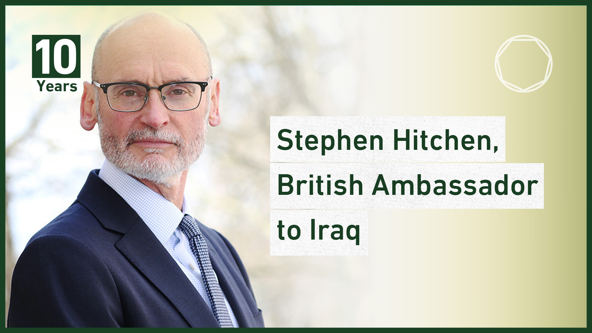 UK Ambassador to Iraq Stephen Hitchen
